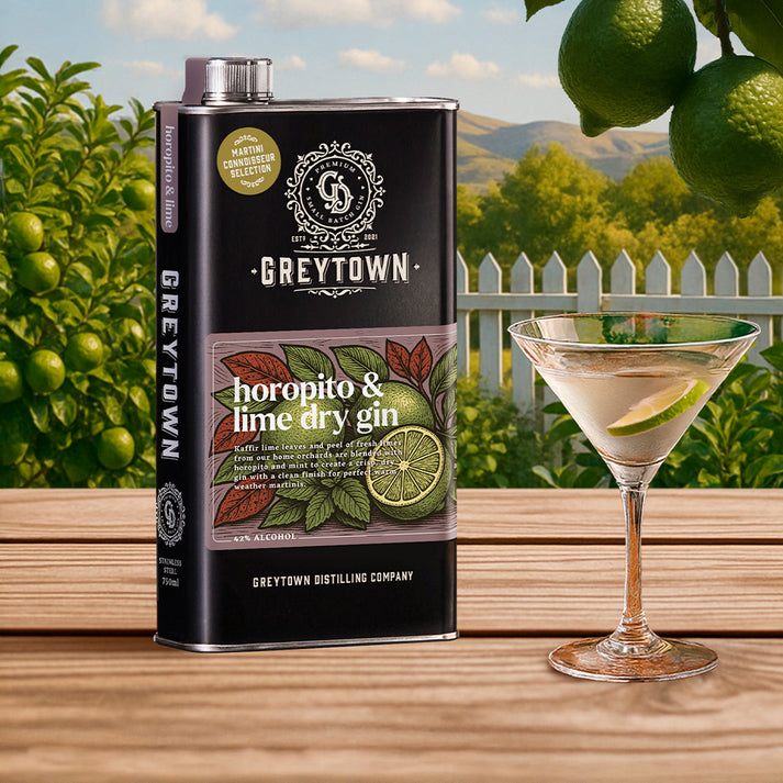750ml Horopito & Lime Dry Martini Connoisseur Premium Gin – Greytown ...